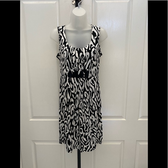 Enfocus Studio | Dresses | En Focus Studio Blackwhite Print Dress 8 ...